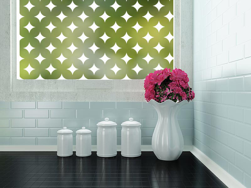 Ebern Designs Diamonds Privacy Window Film | Wayfair