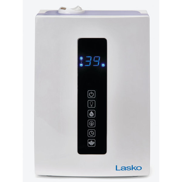 Lasko Dual Mist Ultrasonic Console Humidifier with Adjustable ...