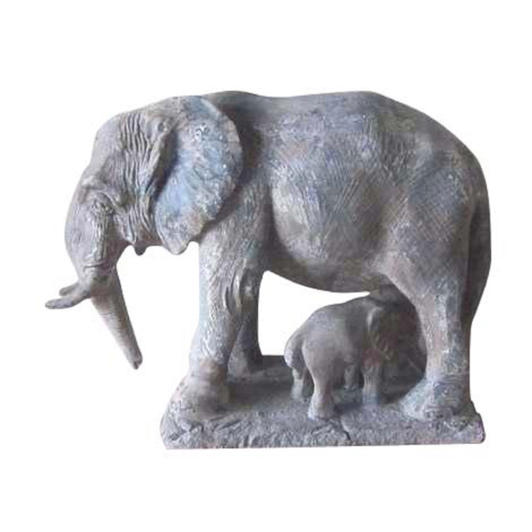 Dakota Fields Resin Elephants Sculpture | Wayfair