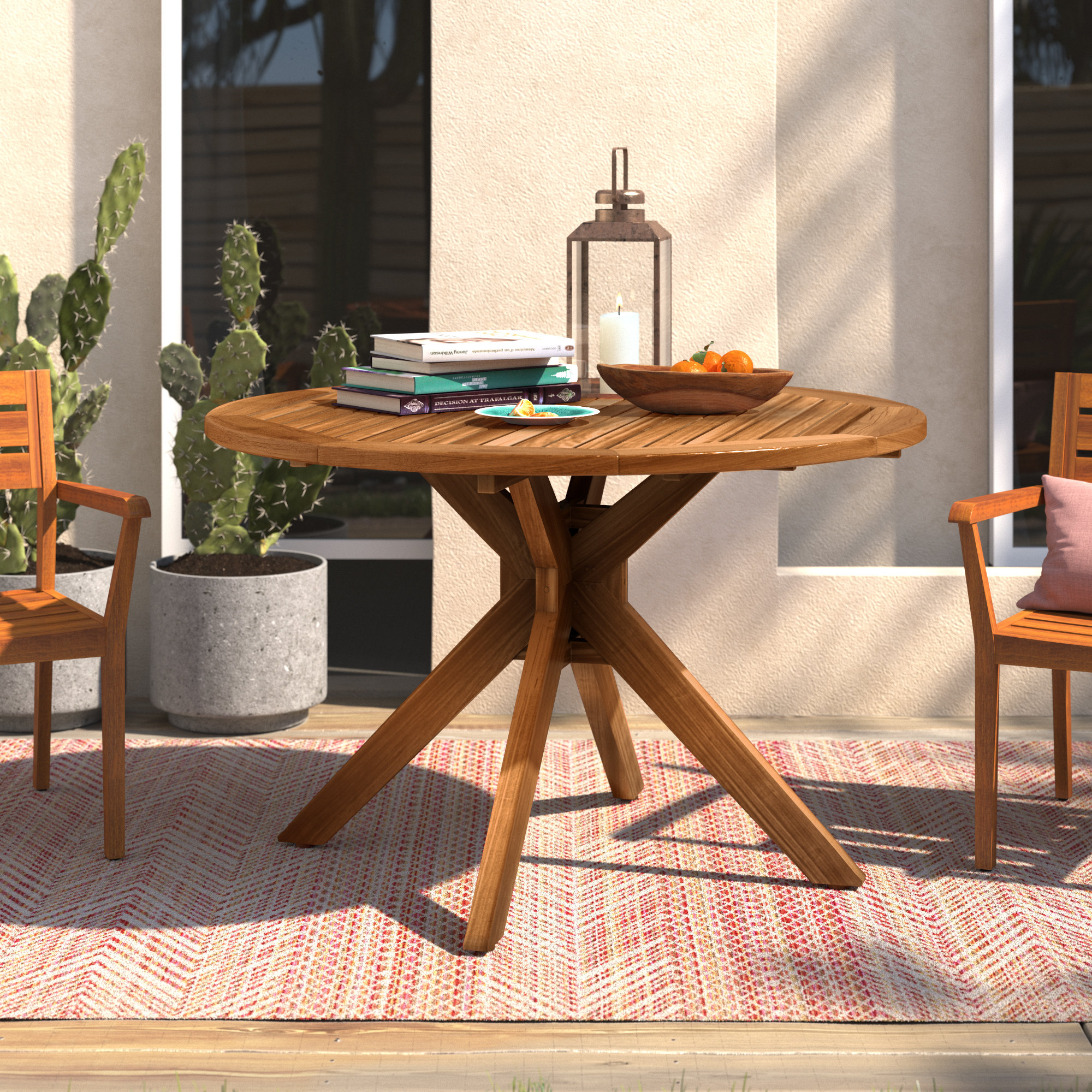 Union Rustic Renaud Solid Wood Dining Table & Reviews | Wayfair