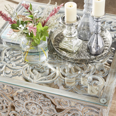 One Allium Way® Poling Coffee Table | Wayfair