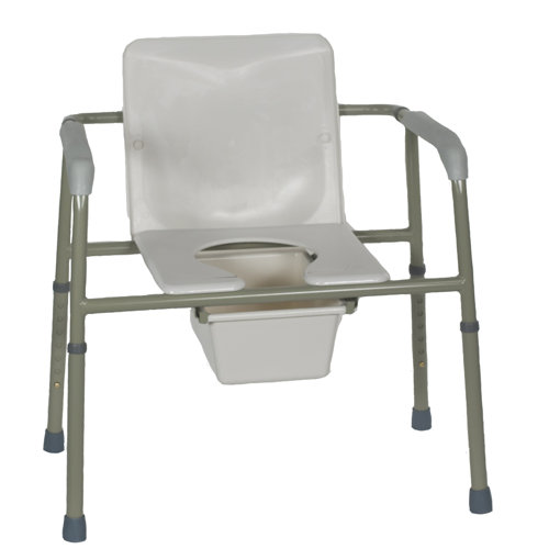 Jobri 3 in 1 Commode 450 lb. Capacity | Wayfair