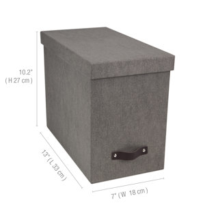 Bigso John Desktop File Box for Hanging File & Reviews | Wayfair