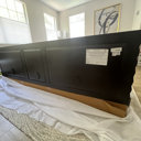 AllModern Elsa Solid Wood TV Stand for TVs up to 88" & Reviews | Wayfair