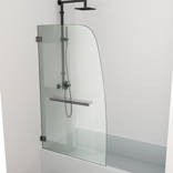 Basco Celesta 36'' - 36'' W x 60'' H Frameless Tub Door with Clear ...