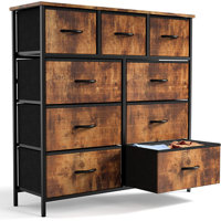 17 Stories 9-Drawer 39.37-inch W Chest Storage Tower