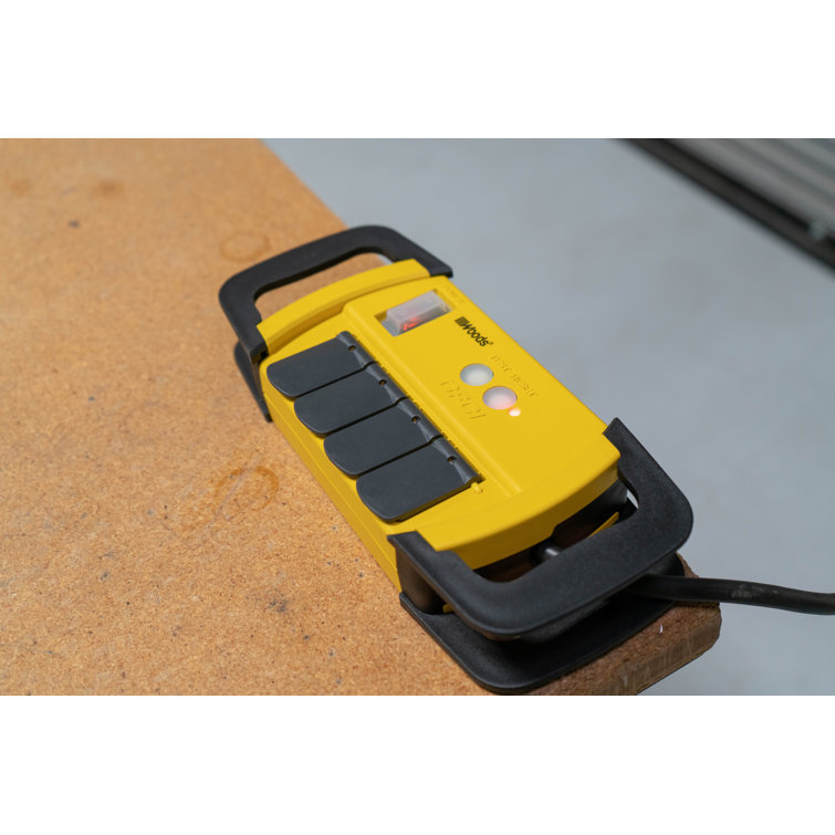 Woods 15-Amp GFCI Quadplex Outlet | Wayfair