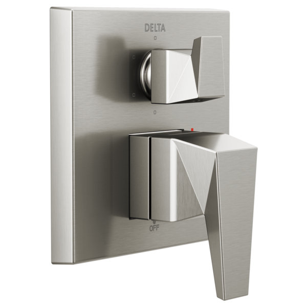 Delta Two-Handle Monitor 14 Series Valve Trim with 6-Setting Diverter ...