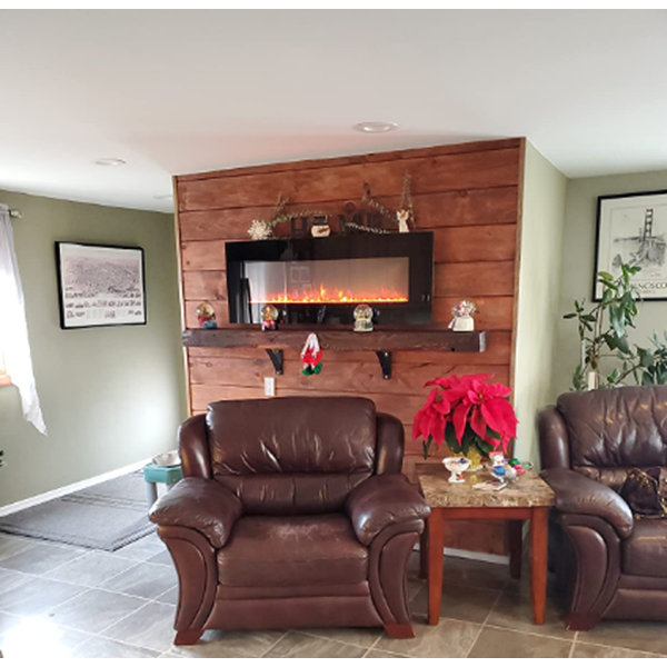 Creative Hardwoods Authentic Reclaimed Barn Beam Fireplace Mantel 6"H x ...