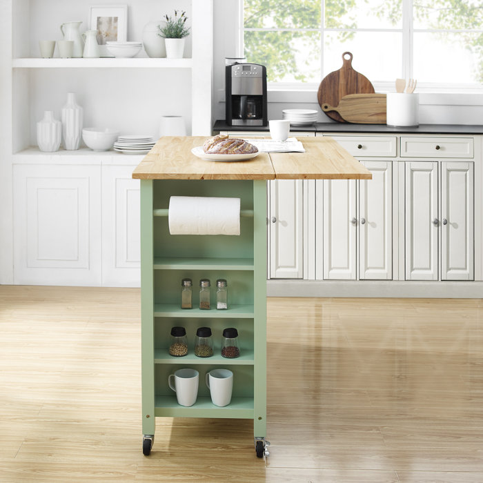 Three Posts™ Allura Kitchen Island & Reviews | Wayfair