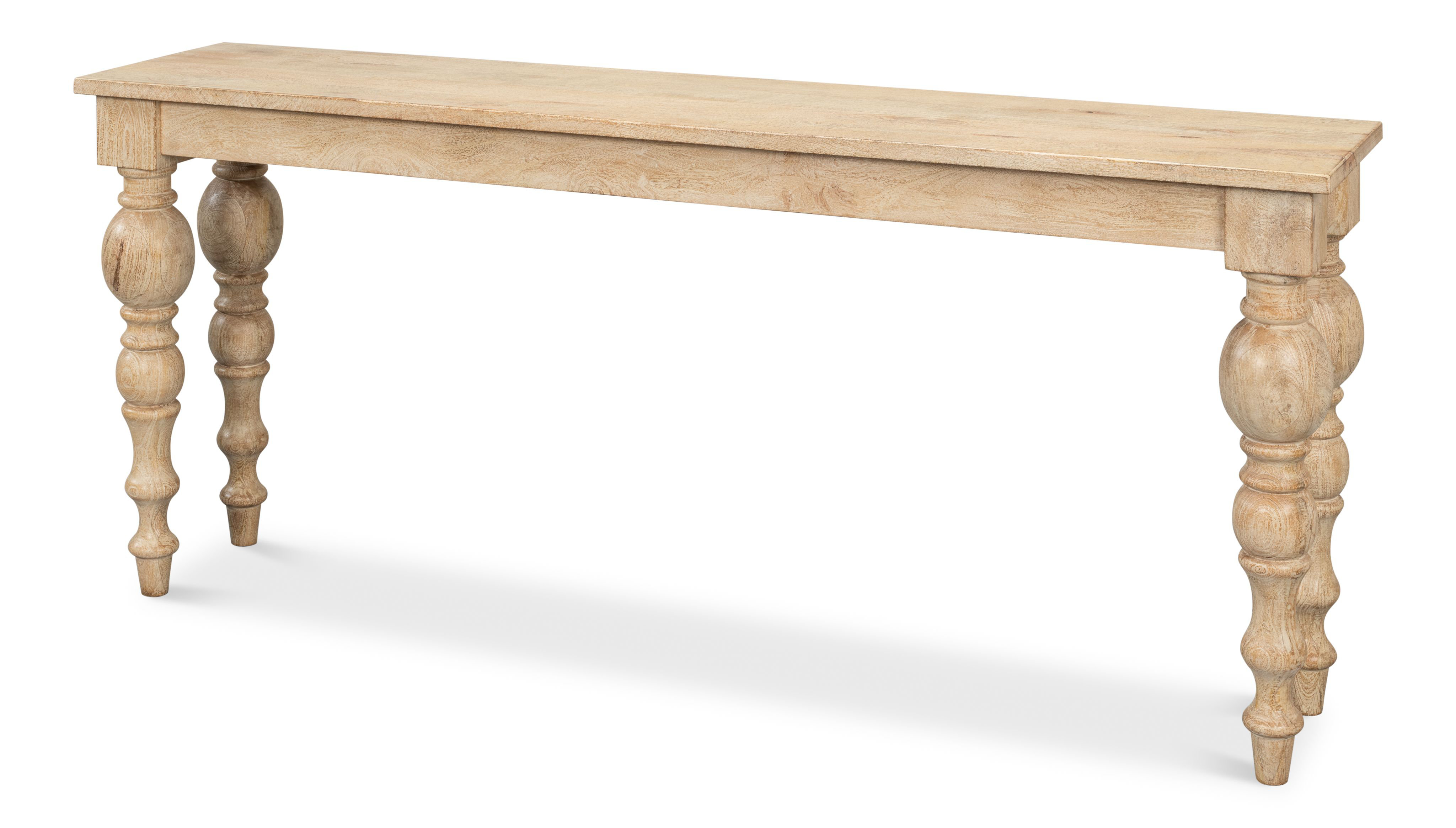 Sarreid Ltd 72'' Solid Wood Console Table | Wayfair