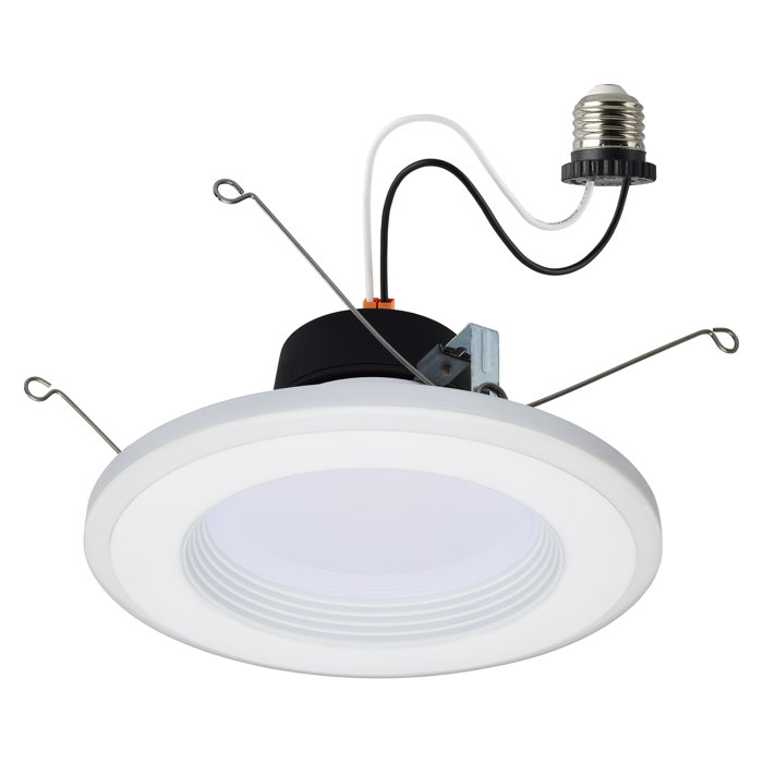 Satco 7.4" CCT Selectable LED Retrofit Recessed Lighting Kit | Wayfair