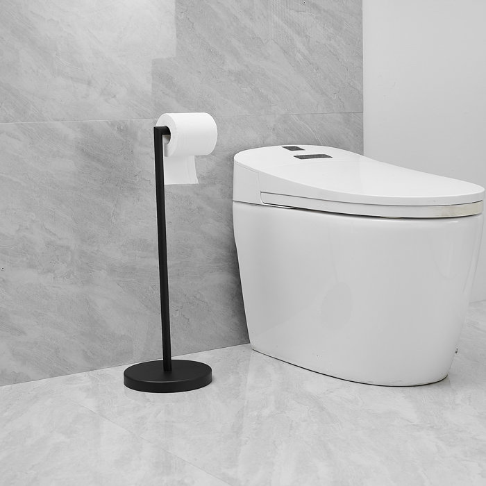 VIBRANTBATH Free Standing Toilet Paper Holder & Reviews | Wayfair