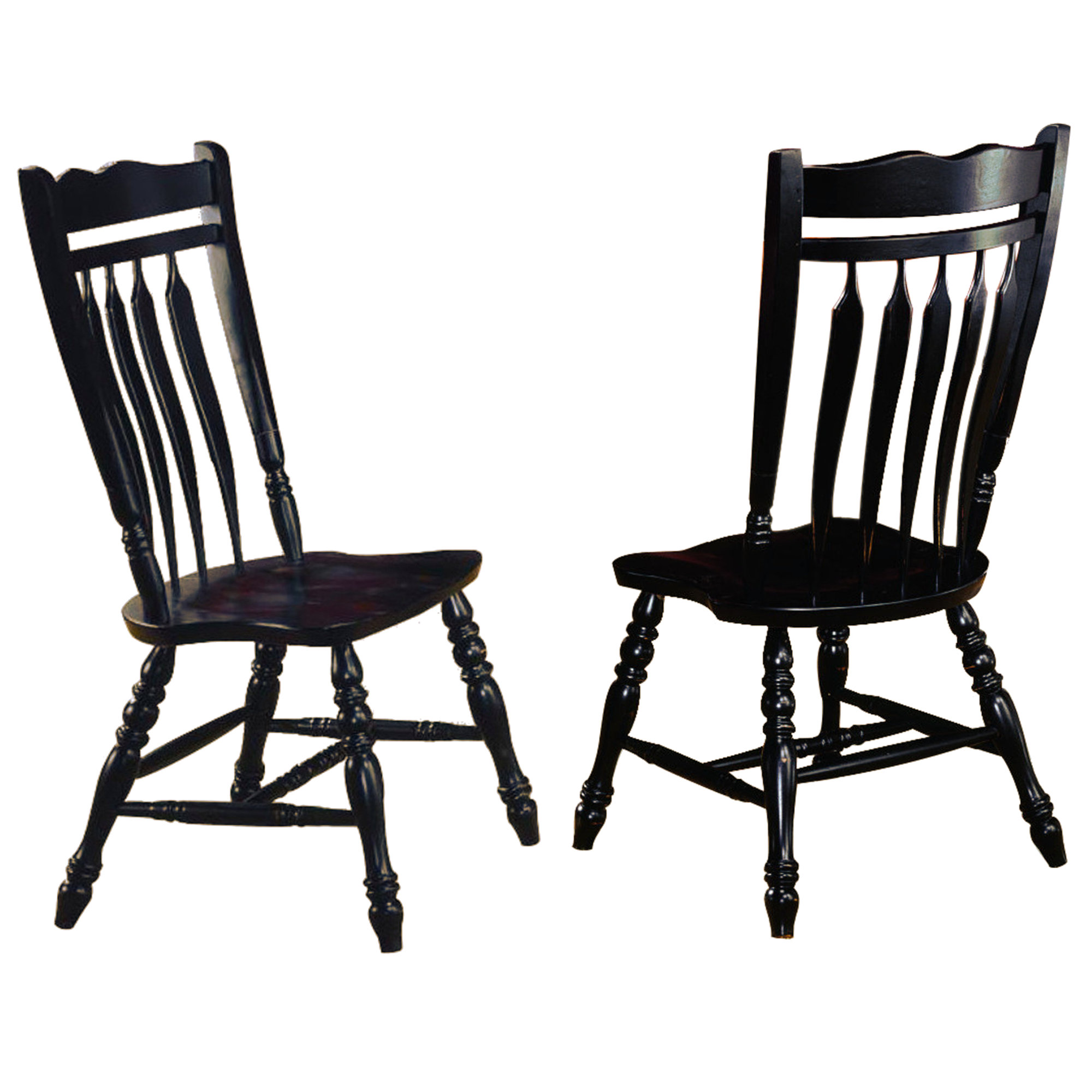 One Allium Way® Azizi Solid Wood Dining Chair | Wayfair