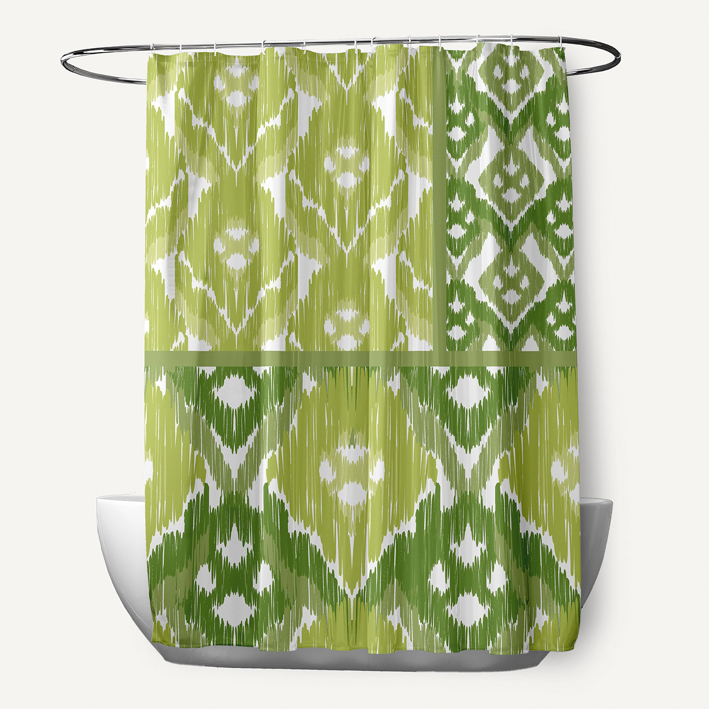 Langley Streetgeometric Print Single Shower Curtain Wayfair