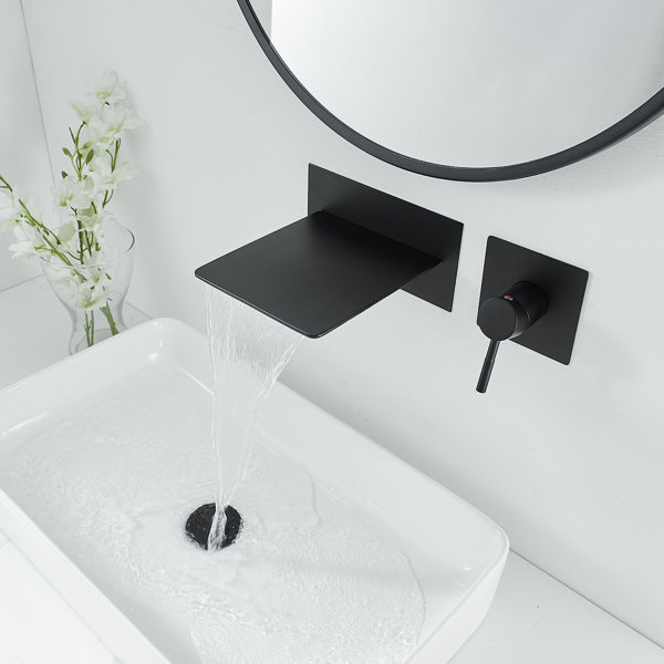 VIBRANTBATH Wall Mounted Bathroom Faucet | Wayfair