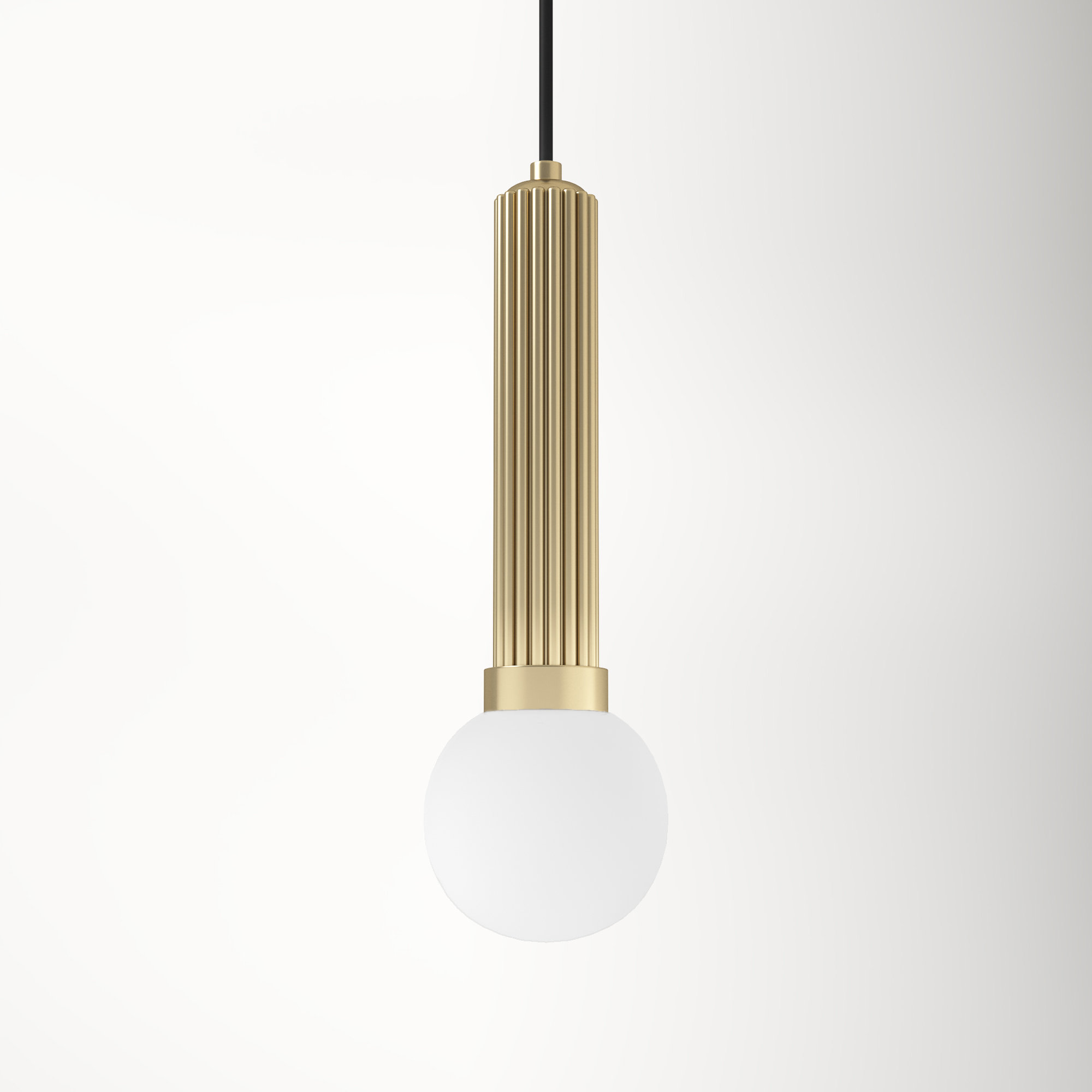 AllModern Mazan 1 - Light Single Bulb LED Pendant | Wayfair