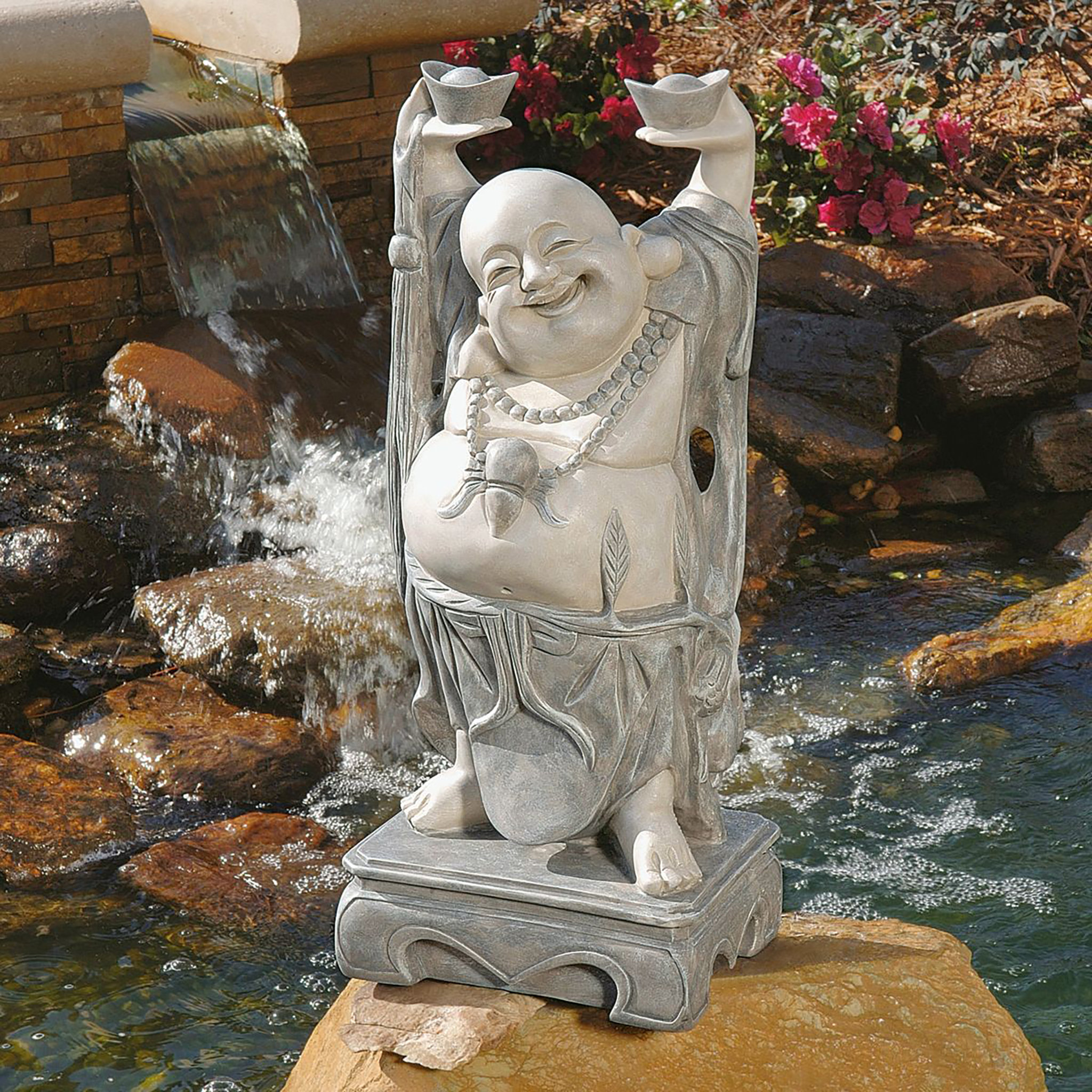 Design Toscano Jolly Hotei Buddha Statue & Reviews | Wayfair