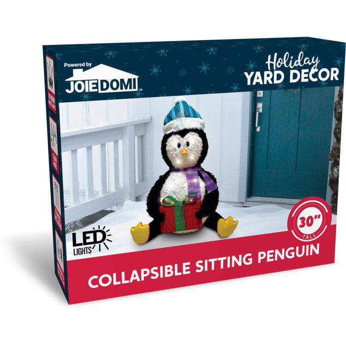Joiedomi Collapsible Penguin Lighted Display | Wayfair