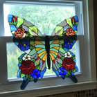 Astoria Grand Beley Butterfly Window Panel & Reviews | Wayfair