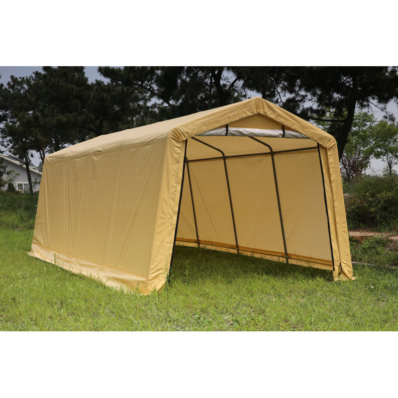 WEATHERFAST 10' W x 20' D Garage & Reviews | Wayfair
