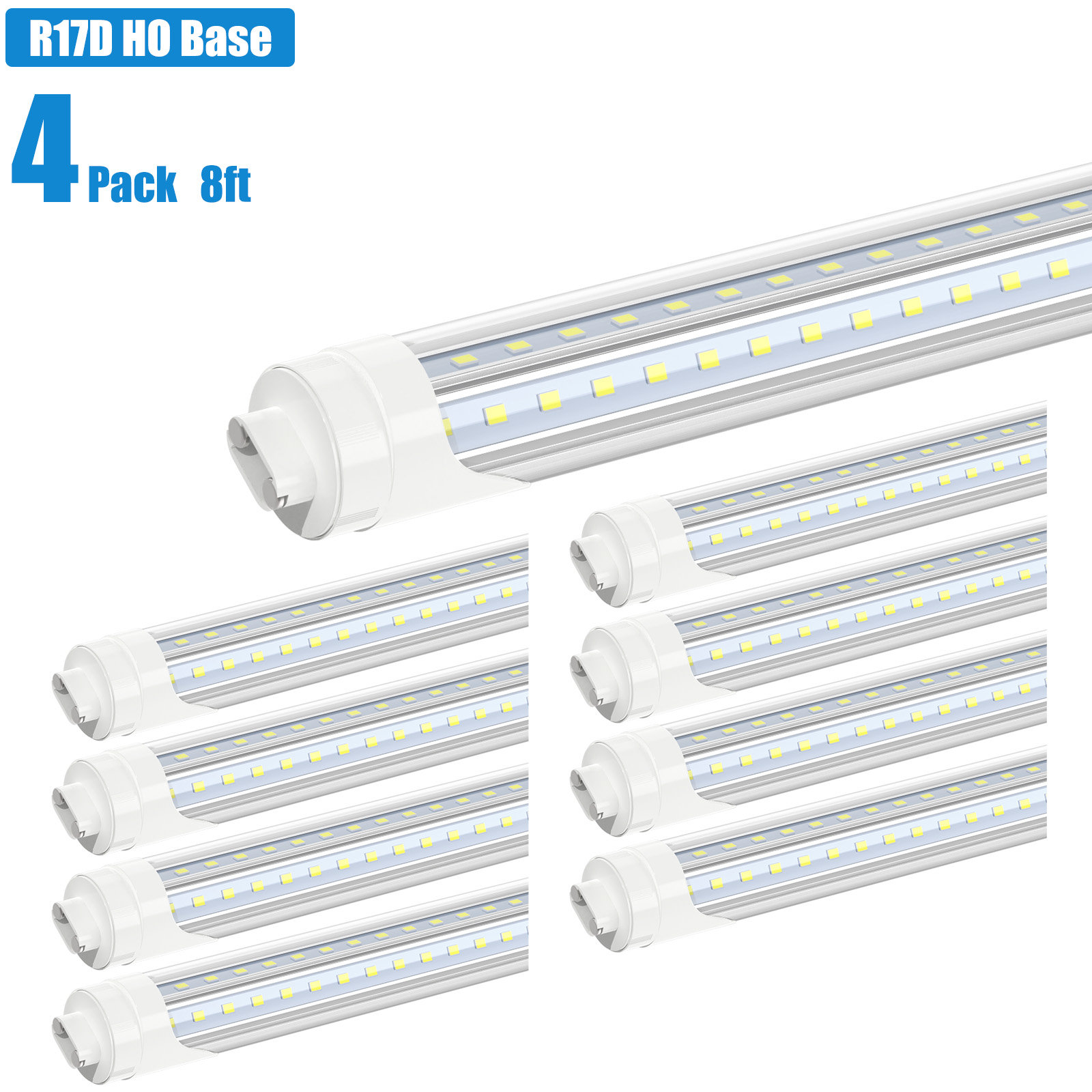 JESLED T8 8FT 72W R17D HO Base LED Light Bulbs | Wayfair