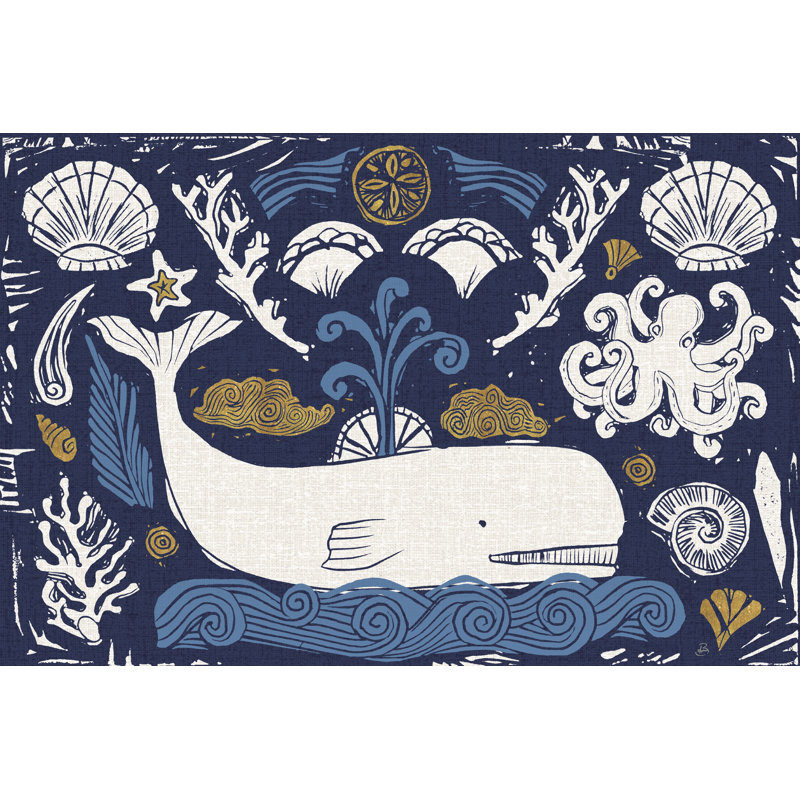 Rosecliff Heights Primitive Sea I by Daphne Brissonnet - Wrapped Canvas ...