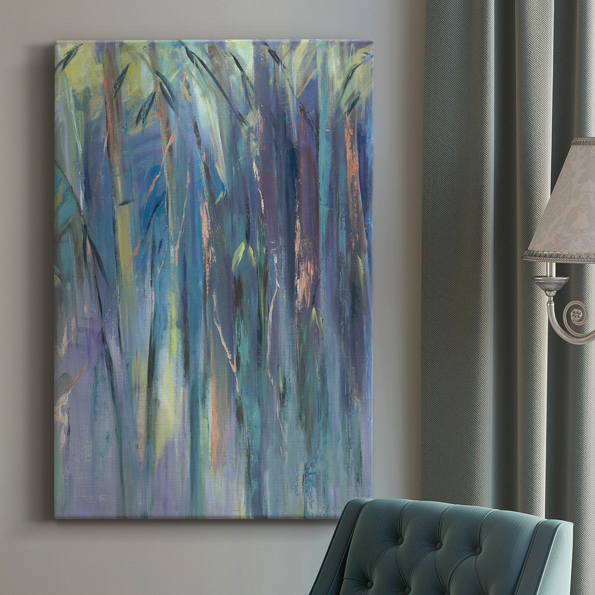 Ivy Bronx Pastel Jungle Spectrum II Pastel Jungle Spectrum II - Wrapped ...