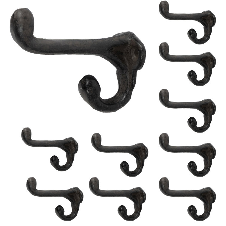 Rustic State 2'' Wide Wall Hook in Black & Reviews | Wayfair