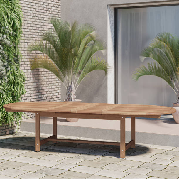 Sol 72 Outdoor™ Pascoe Teak Outdoor Table & Reviews | Wayfair