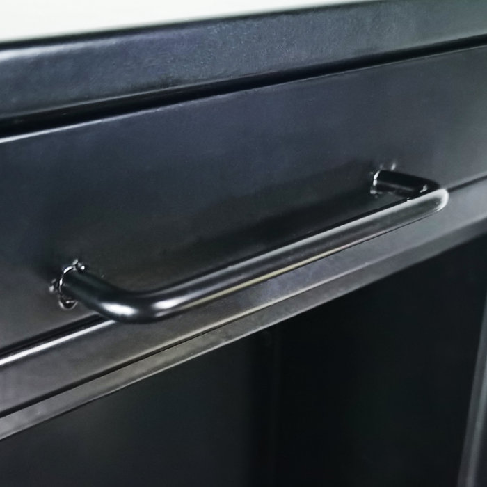 Fixturedisplays® Black Outdoor Drop Box Locking Drop Box, Wall Mounted ...