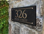 Whitehall Products 2-Line Address Sign & Reviews | Wayfair