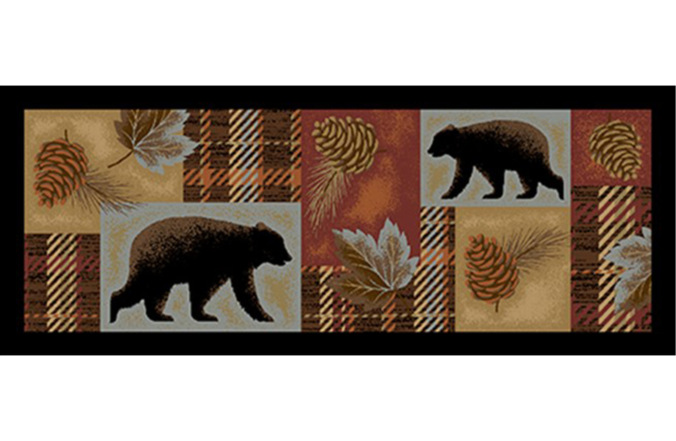 Millwood Pines Garstang Cozy Cabin Highland Forest Kitchen Mat | Wayfair