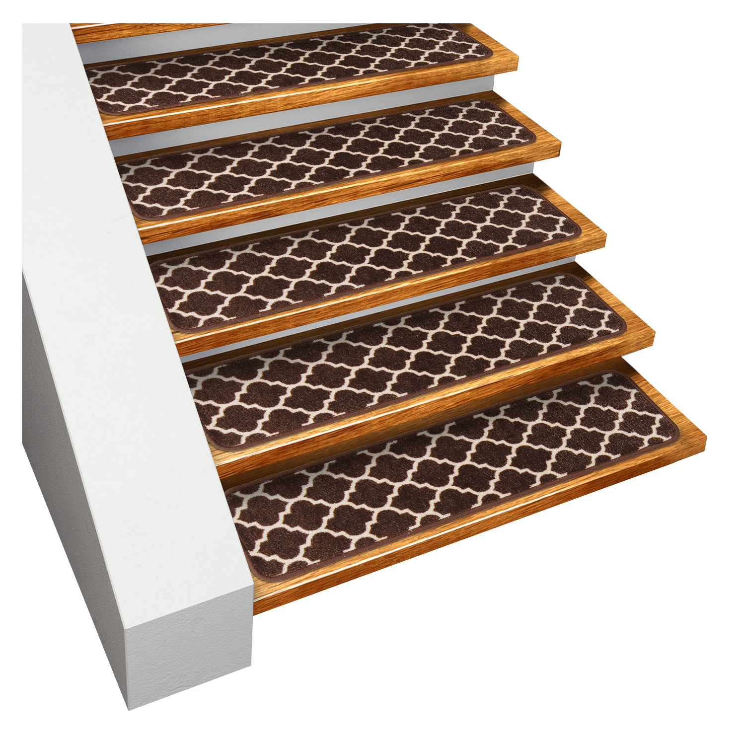 Red Barrel Studio® Tempest Moroccan Trellis Lattice Stair Tread | Wayfair