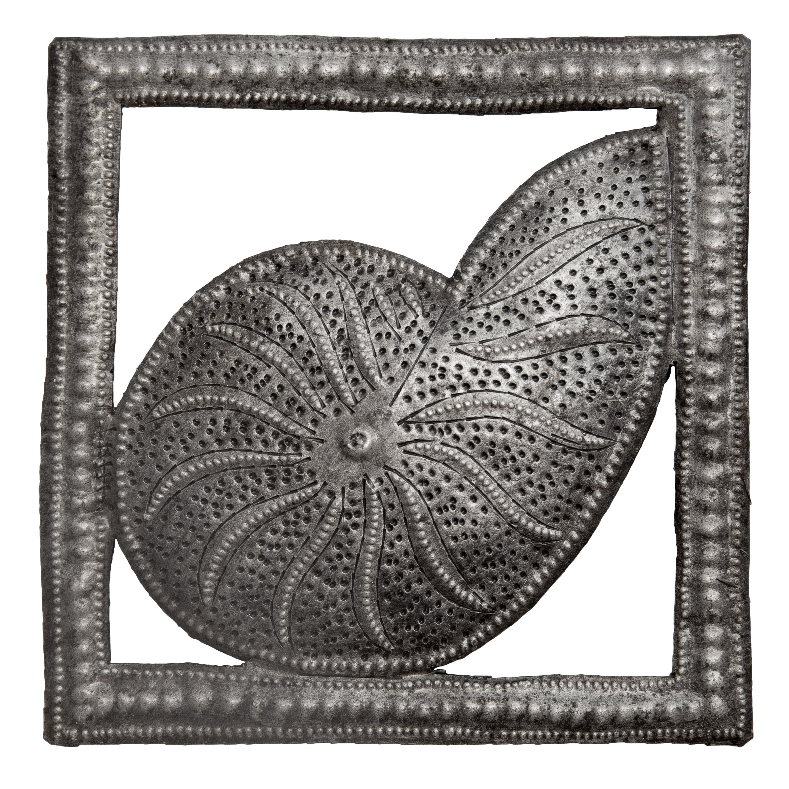 Rosecliff Heights Shell Rectangle Wall Décor | Wayfair