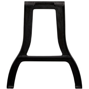 Symple Stuff Stian A-Frame Cast Iron Dining Table Leg | Wayfair
