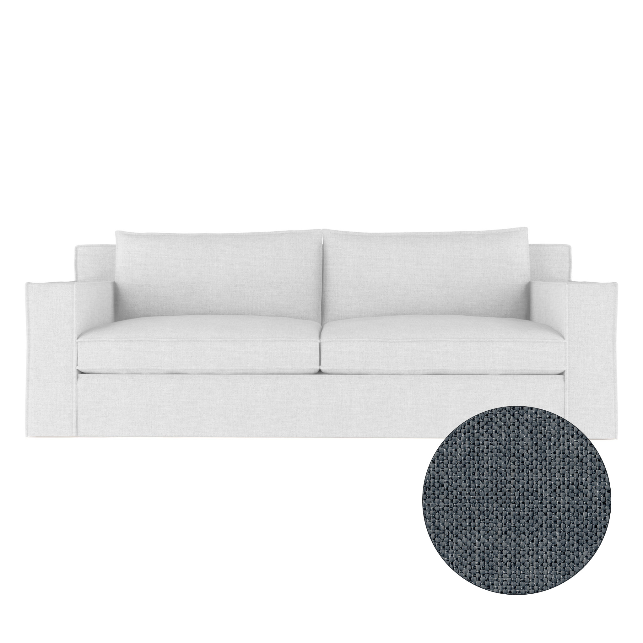 Tandem Arbor Mulberry Square Track-Arm Sofa with Flange Seam | Wayfair