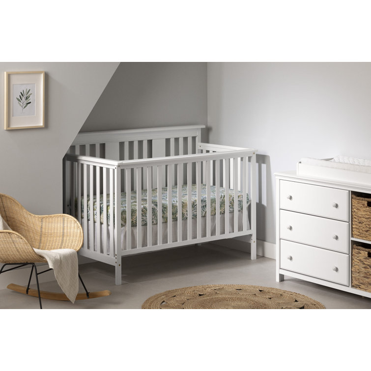 South Shore Cotton Candy 2-in-1 Convertible Crib & Reviews | Wayfair