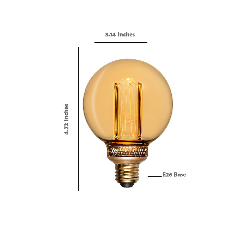 Next Glow 20 Watt Equivalent E26/Medium (Standard) Dimmable 2000K LED ...