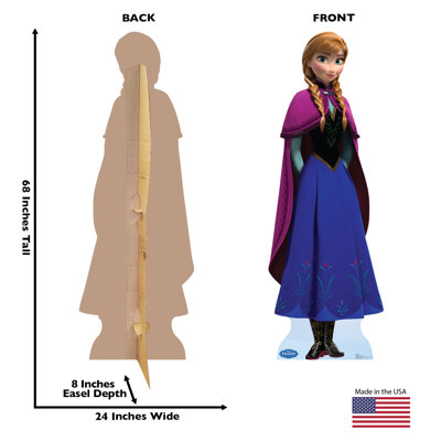 Advanced Graphics Anna - Disney's Frozen Cardboard Standup & Reviews ...