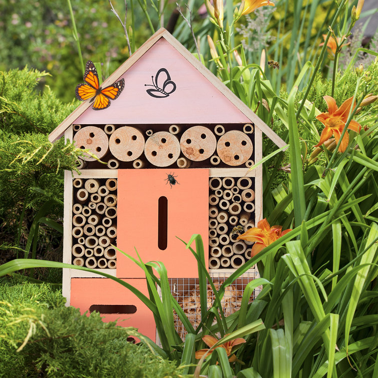 Dakota Fields McCurtain Free Standing Bumblebee House | Wayfair.co.uk