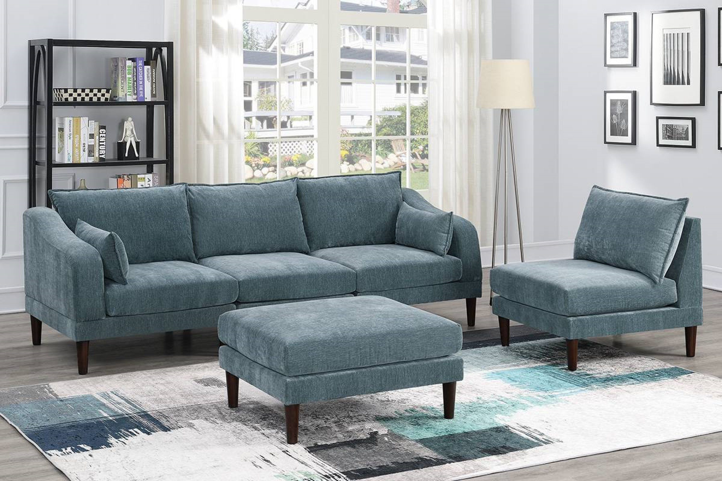 F&L Homes Studio Kaiayyi 5 - Piece Living Room Set | Wayfair