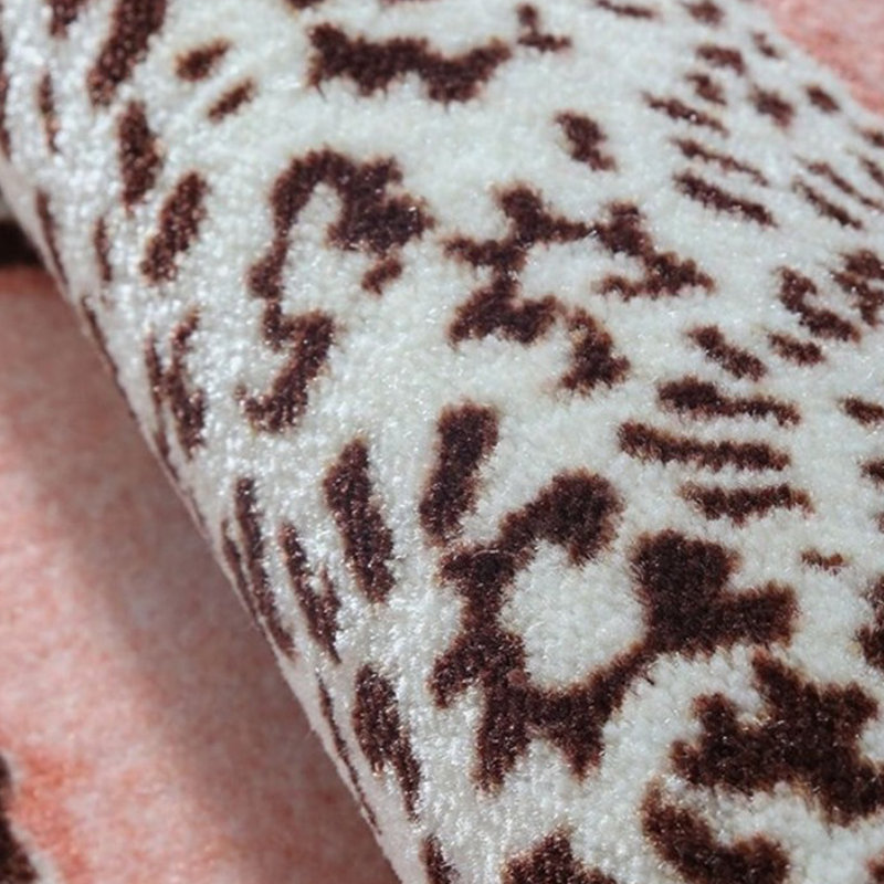 Karen Jai Home Handmade Hand Tufted Wool Pink Rug | Wayfair