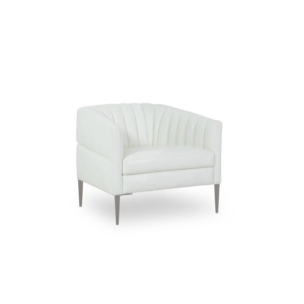 Orren Ellis Corniche 79'' Leather Sofa & Reviews | Wayfair