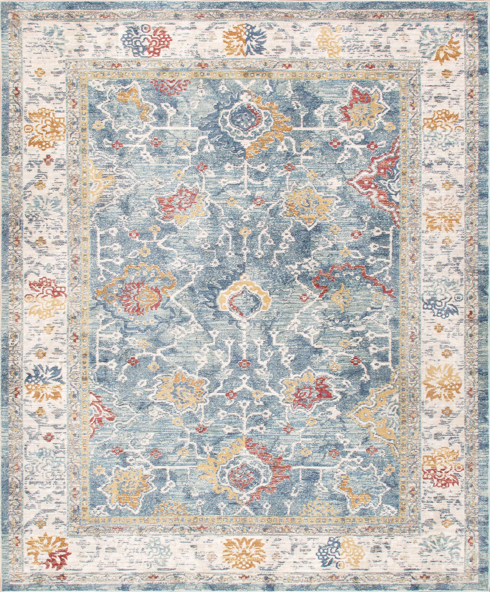 Pasargad Heritage L. Blue/Beige Rug & Reviews | Wayfair