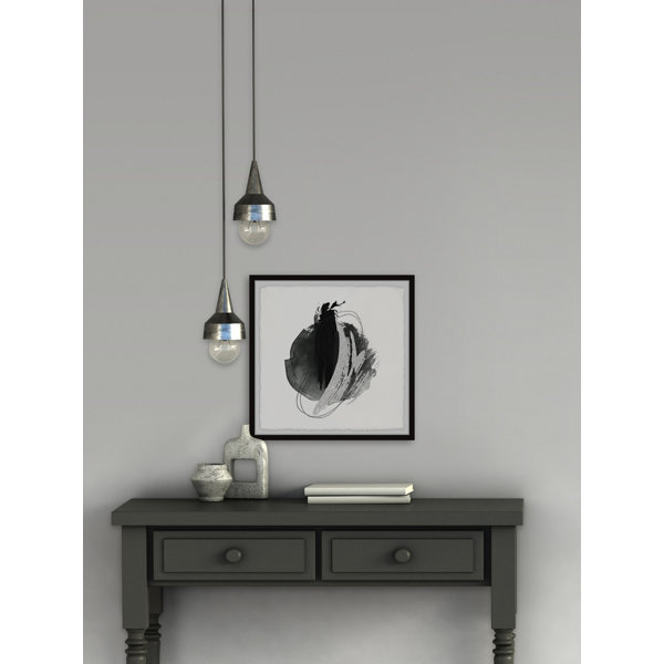 Ivy Bronx "Marked Shadows" Framed Painting Print | Wayfair.co.uk