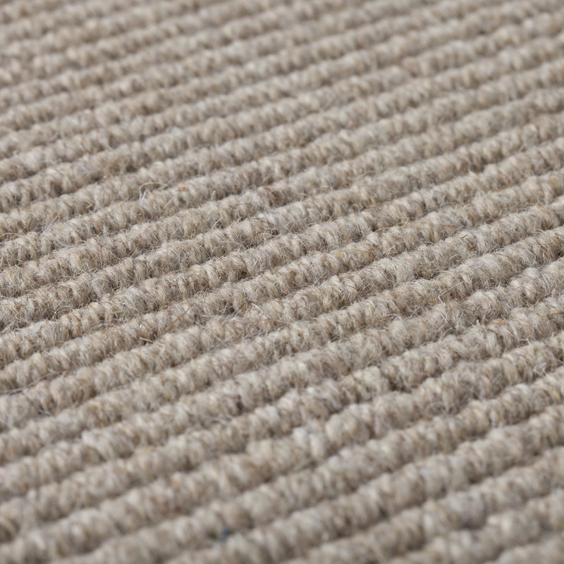 Bayou Breeze Dionne Handmade Hand Hooked Wool Taupe Rug & Reviews | Wayfair