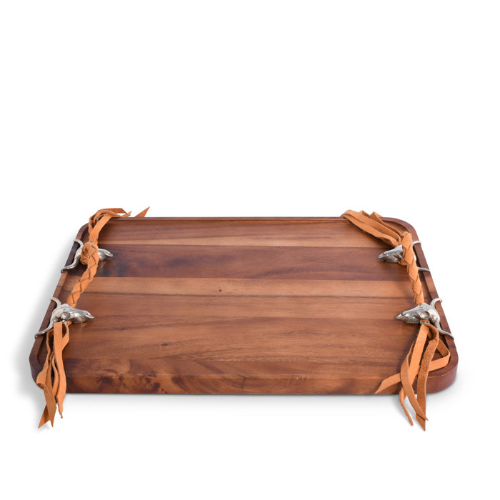 Vagabond House Western Solid Wood Tray | Wayfair