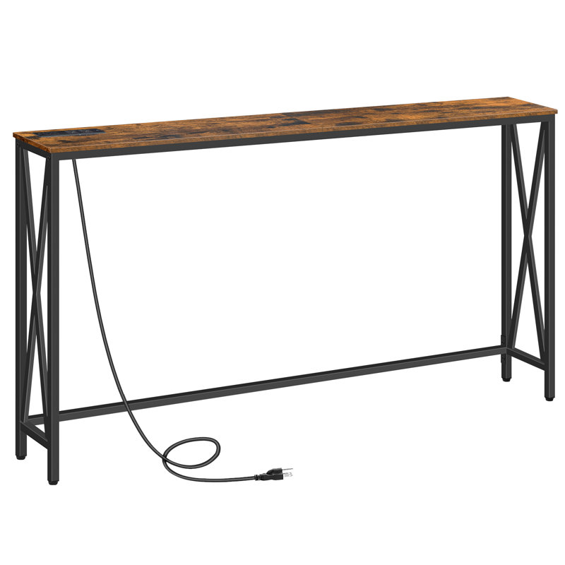 17 Stories Marushka Console Table with Power Outlet & Reviews | Wayfair