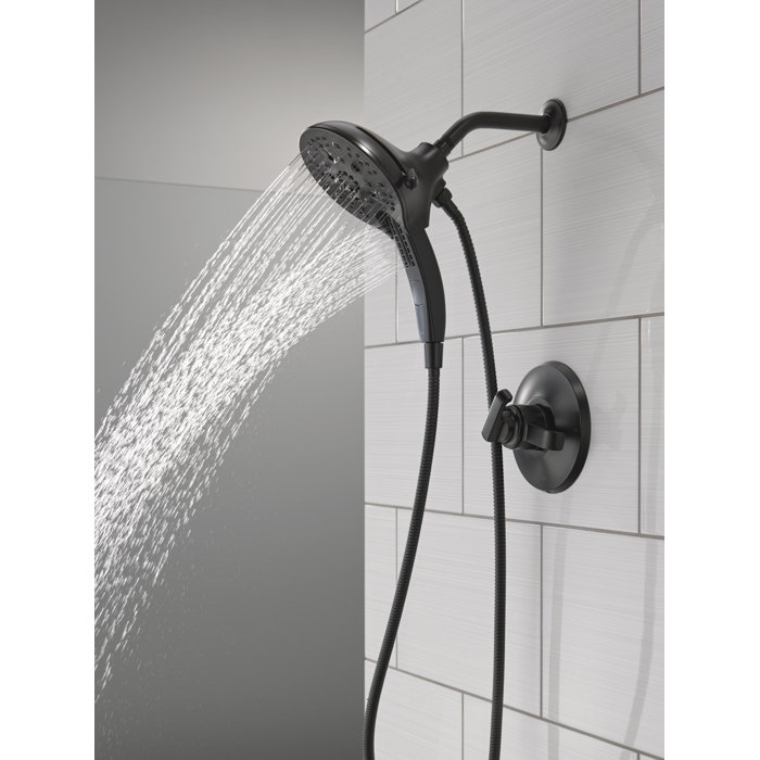 Delta Tetra 17 Series Dual-Function Shower Faucet Trim, In2ition Shower ...